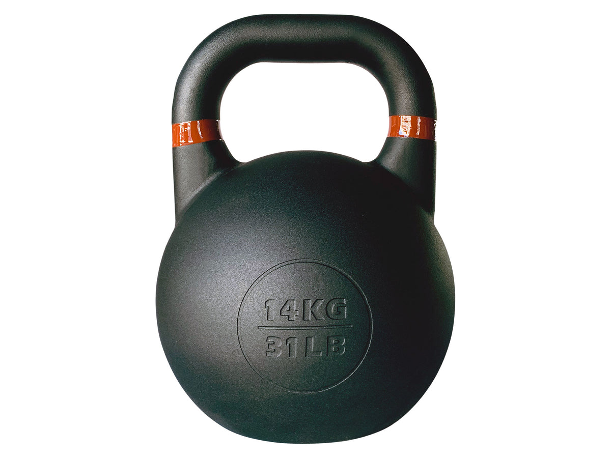 Global Fitness 14KG Kettlebell | Premium Powder-Coated Cast-Iron Bells