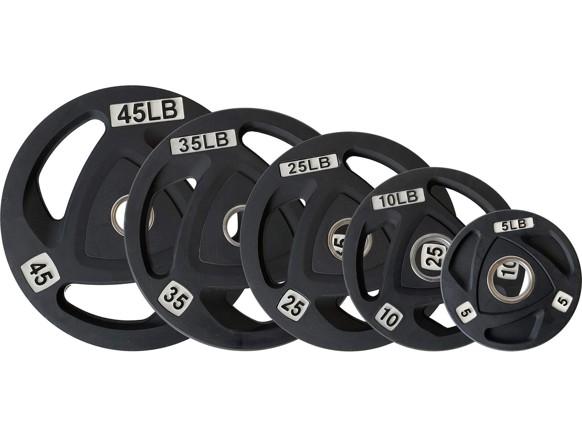 Sportgear Urethane Olympic Grip Plate Set